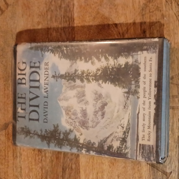 Accents | Vintage Antique Book The Big Divide By David Lavender 1948 ...